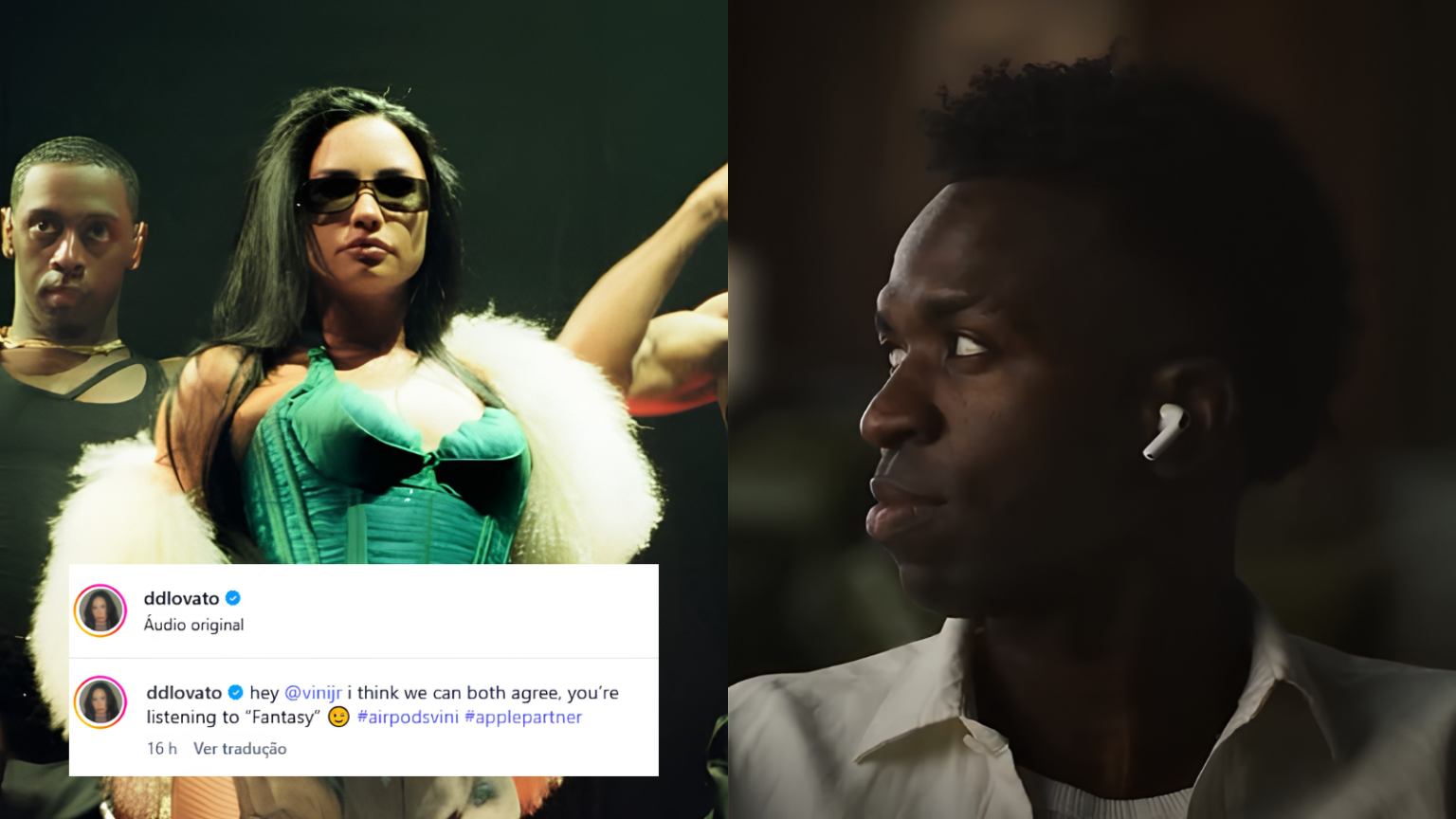 Demi Lovato publica vídeo com Vini Jr. e fãs relembram unfollow no ...